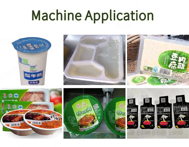 Nitrogen Gas Map Plastic Table Top Blister Tray Sealing Machine ...