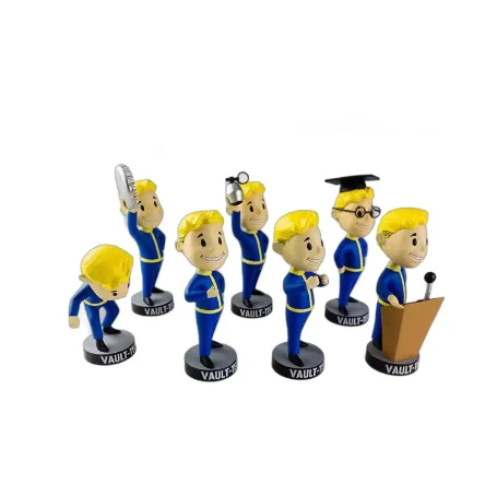 Vault-tec Anime cute Vault Boy PVC Fallout Action Figure Model Toys ...