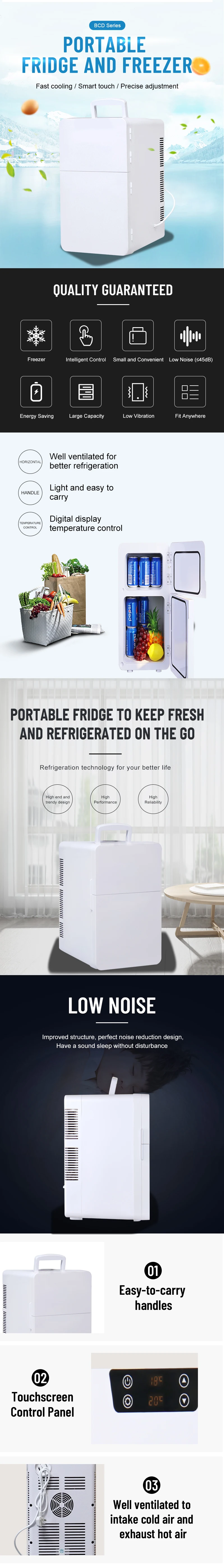 New Arrival Compressor Portable Refrigerator Cooler Freezer Home And Car Vehicular Fridge - Buy ...