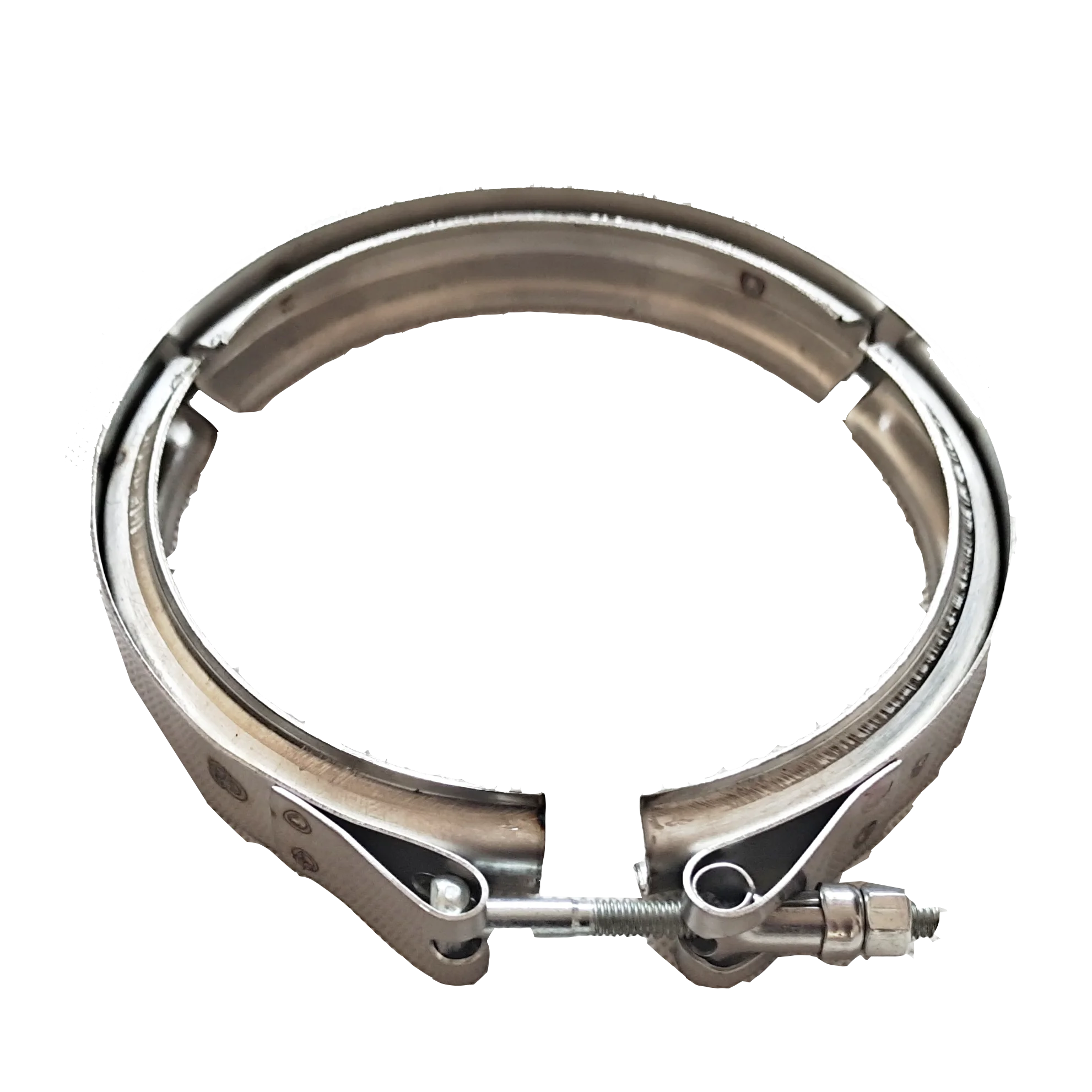 Stainless Steel V Band Clamp Interlocking For Car Exhaust System Use ...