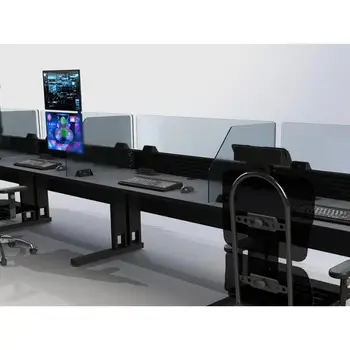 Custom Control Room Furniture: Console Desk Workstations For Broadcast ...