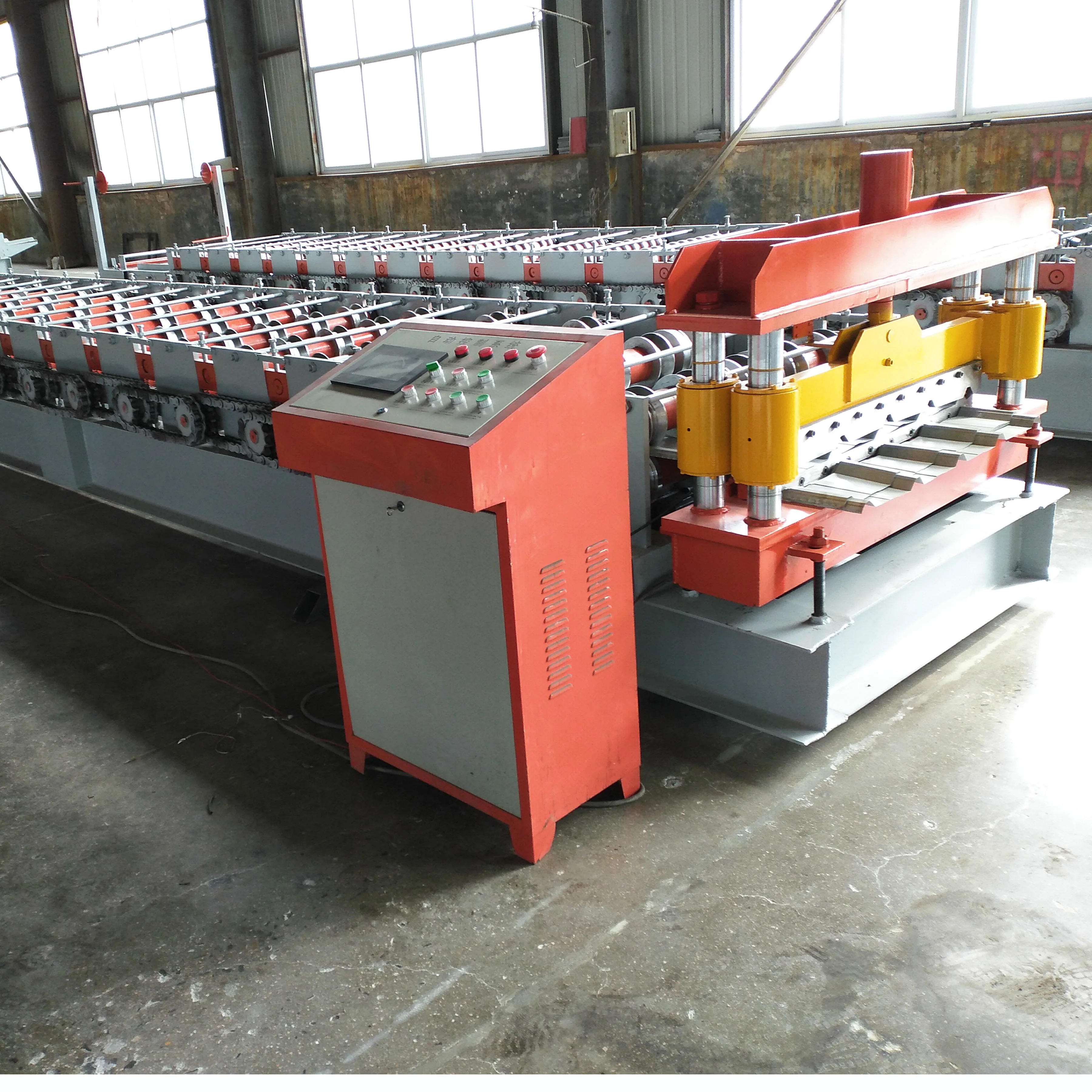 Hydraulic Press Colorbond And Zinc Machine Roll Forming Equipment - Buy ...