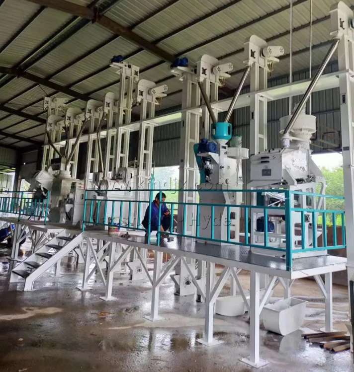Customizable Rice Milling Line Paddy Cleaner Rice Husker Paddy ...