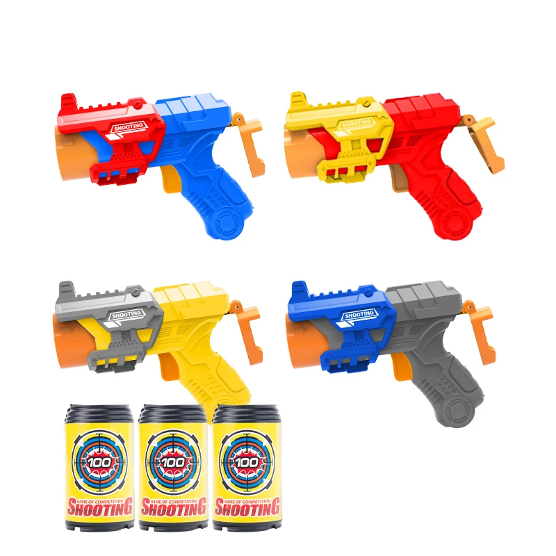 Soft Bullet Shooting Target Stands Game Toy Gun With Dart For Kids Guns ...