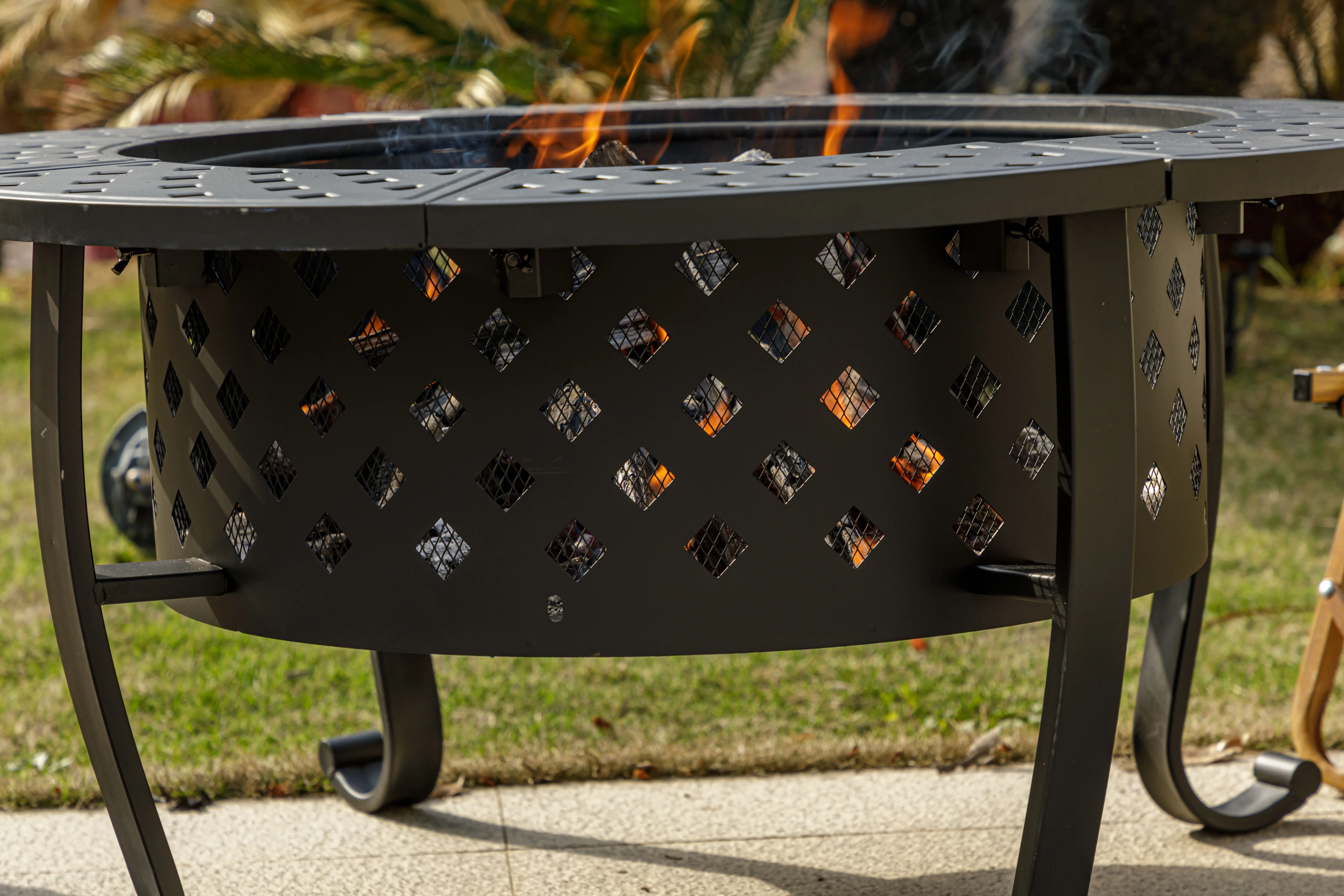 Metal Wood Burning Outdoor Fire Pits - Affordable & Durable