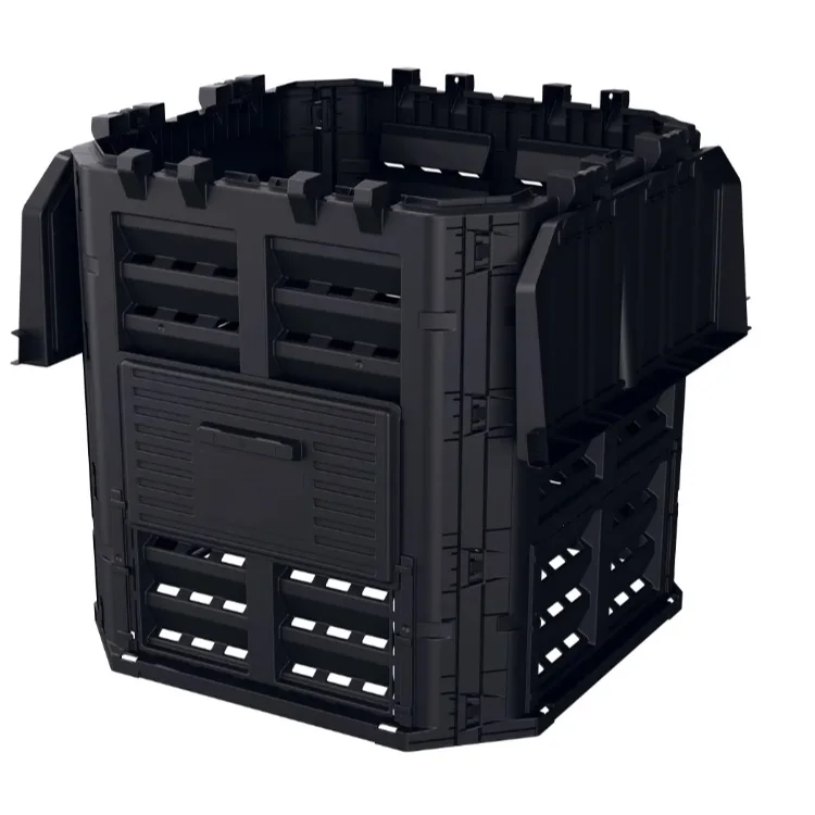 185L Plastic Garden Composter Outdoor Kitchen Garden 340L Waste Compost ...