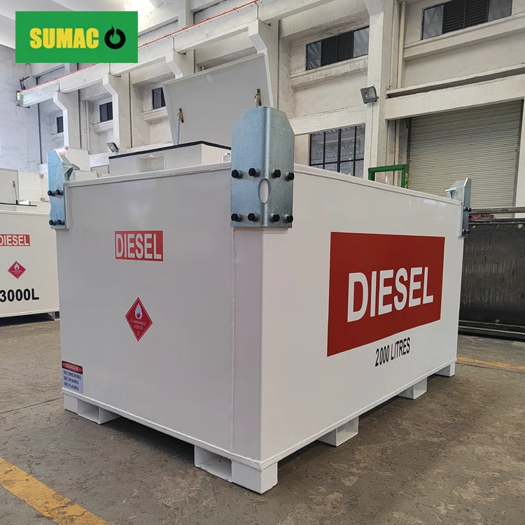 Sumac 500l Dismantled Diesel Fuel Supply Tank Oil Fuel Storage Tank ...
