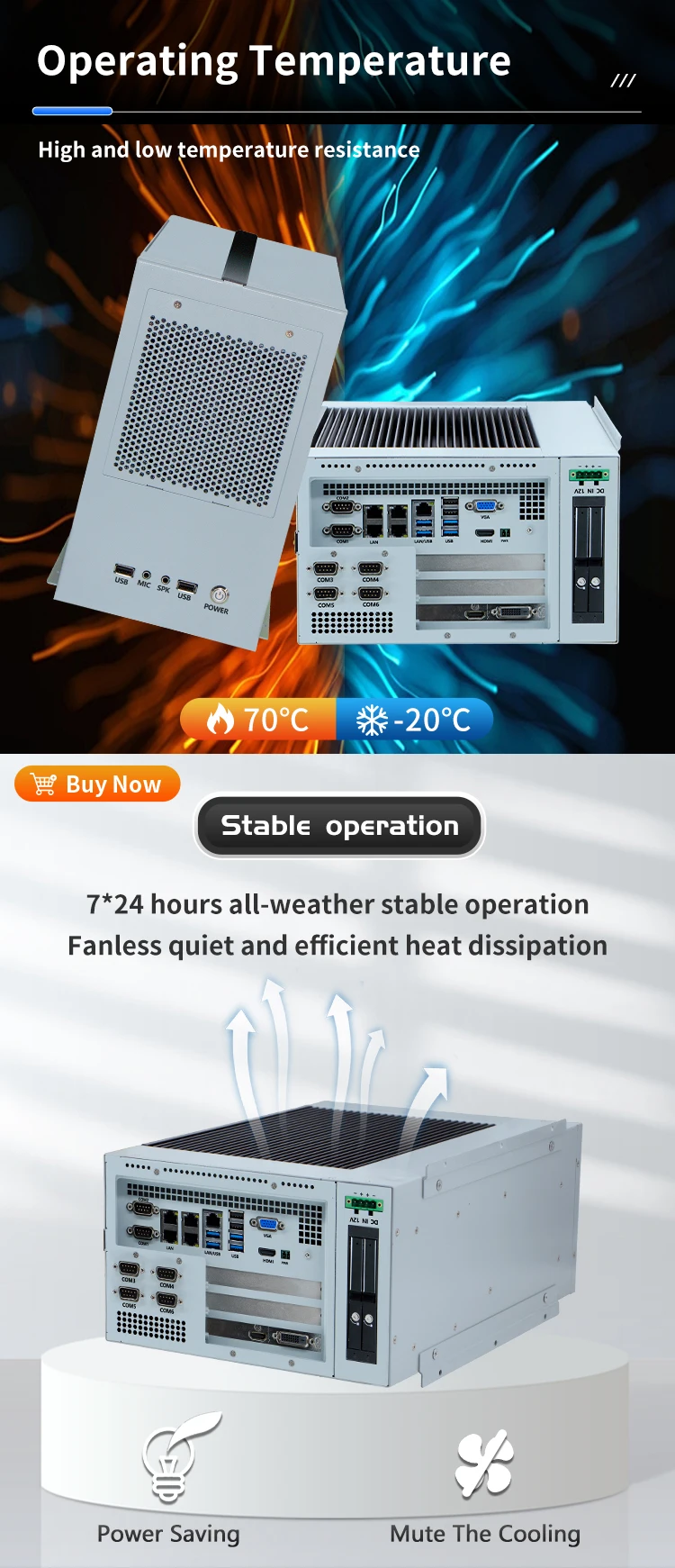 Ipctech Cheaper Price Aluminum Alloy I-nte Embedded Fanless Mini Box Pc ...