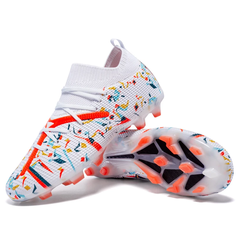 Alibaba.com: Purple AG Long Nail Competitive Football Shoes, durable breathable design ...