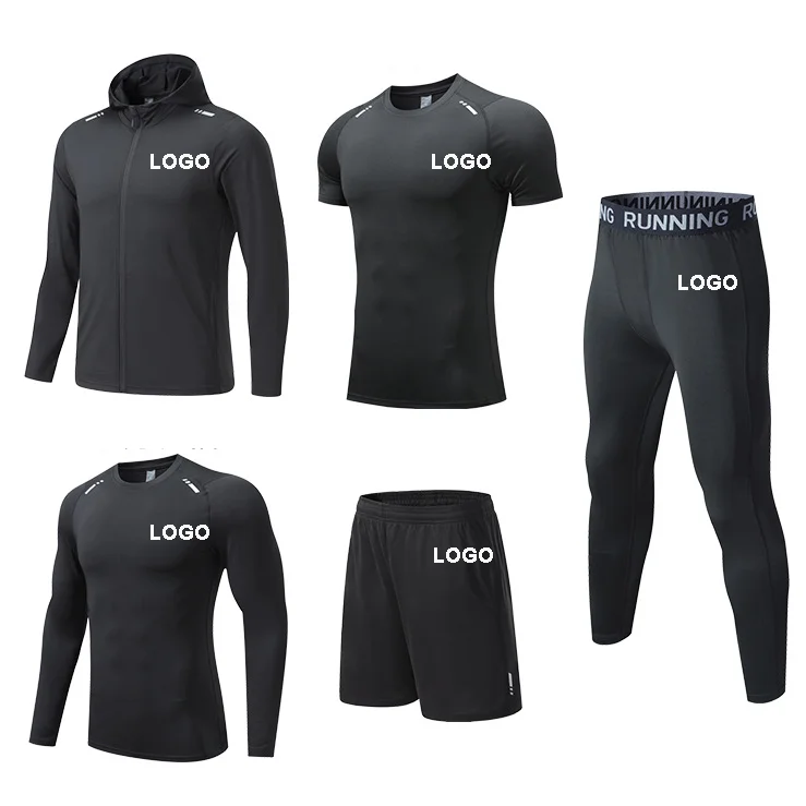 Custom Logo Running Men's Training Sportswear Gym Sets