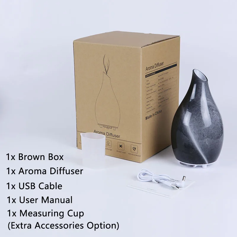 Best Glass Aroma Diffuser Flash Difusor Electric Aromatherapy ...