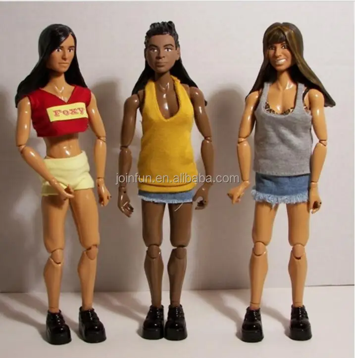 Custom Lifelike 8 Inch Female Plastic Action Figures Toy,Oem 1/6 Scale ...