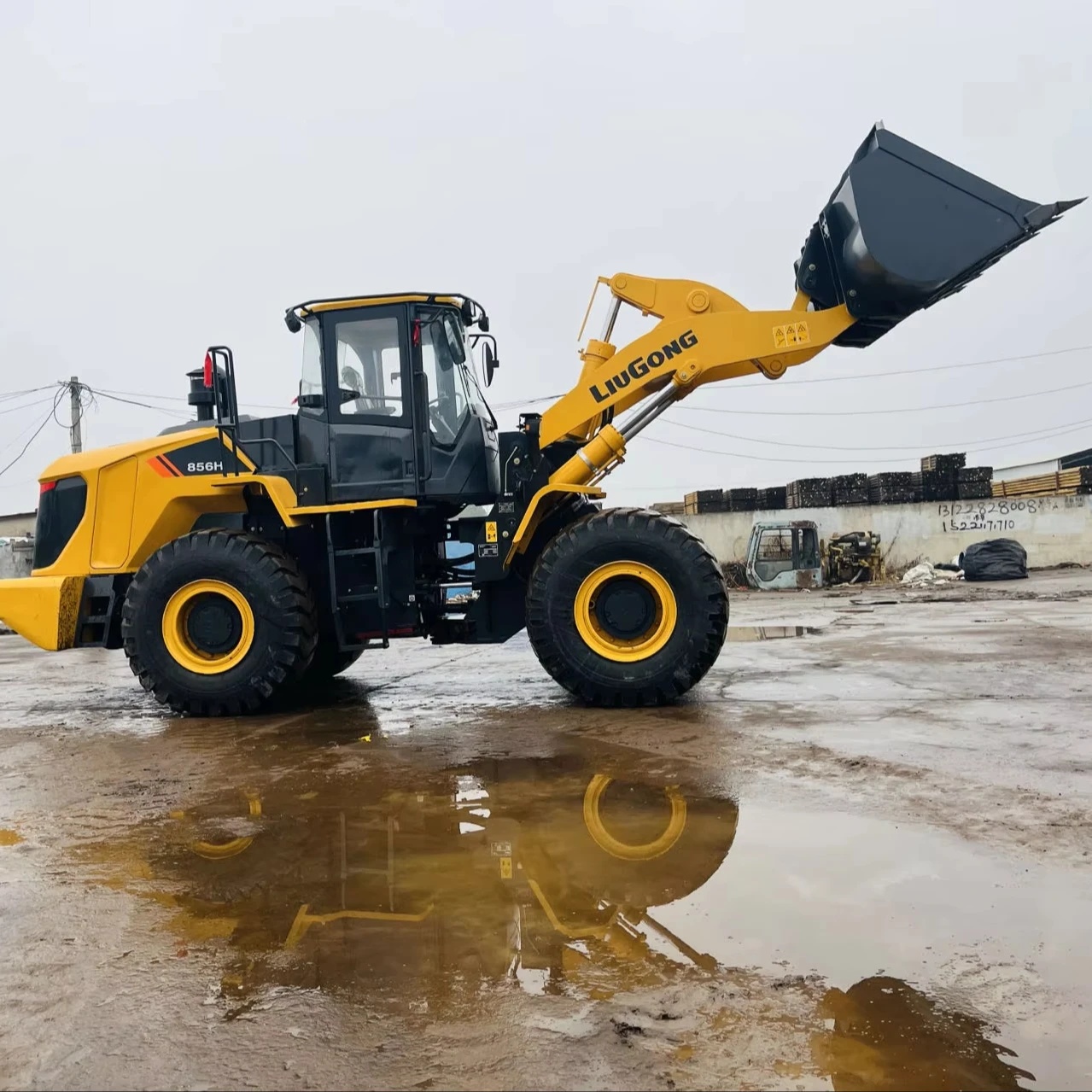 Used Liu Gong 6ton Wheel Loader 856h 860h ZL50CN 862h in the ...