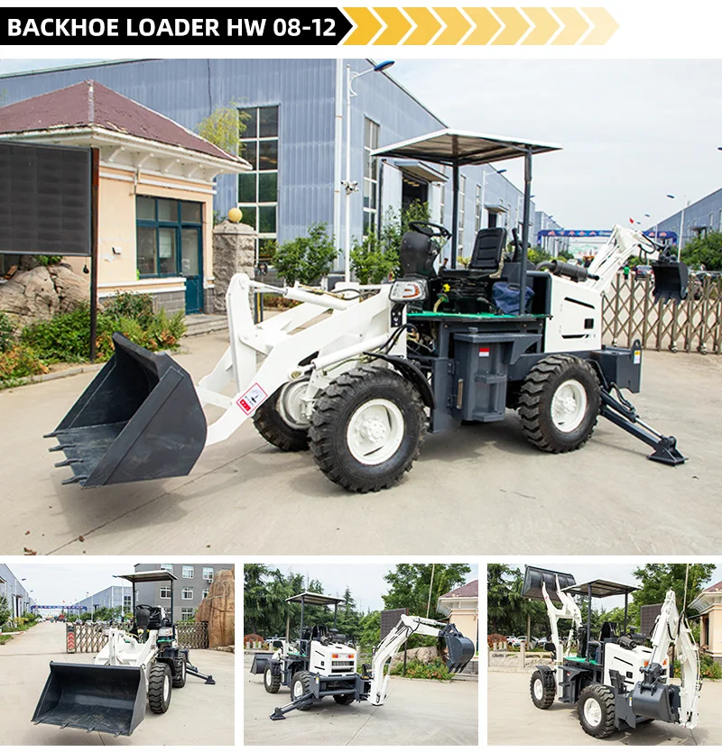 Mini Tractor Towable Backhoe Loader - Efficient Earth-moving
