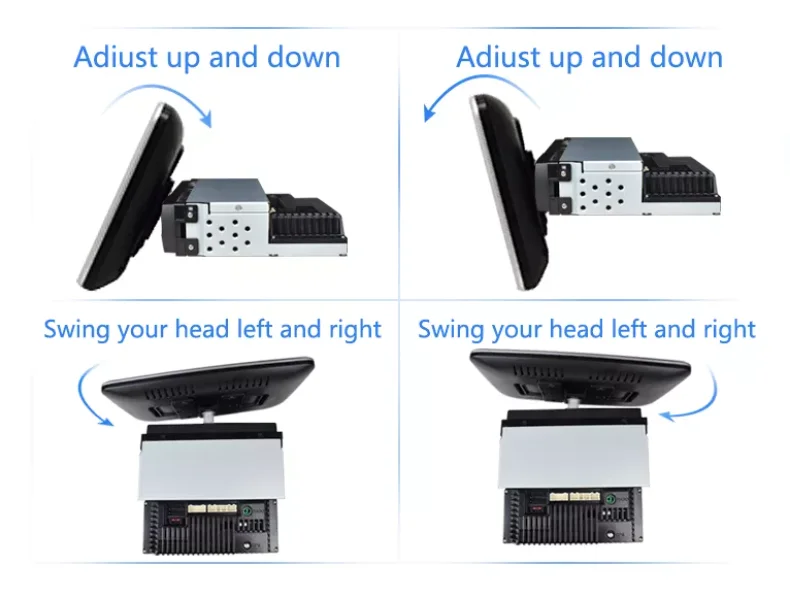 10.1inch 1DIN Android Car Radio - 360 Degree Screen Rotating