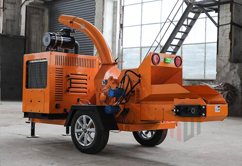 50hp Green Tree Branch Wood Chipper Shredder For Wood Biomass - Buy ...