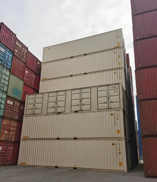 Secure & Lockable 40ft Used Storage Container New Condition Steel Dry ...