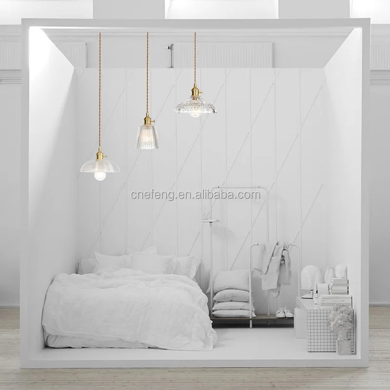 Modern Crystal Chandelier Glass Shade Dome Pendant Light