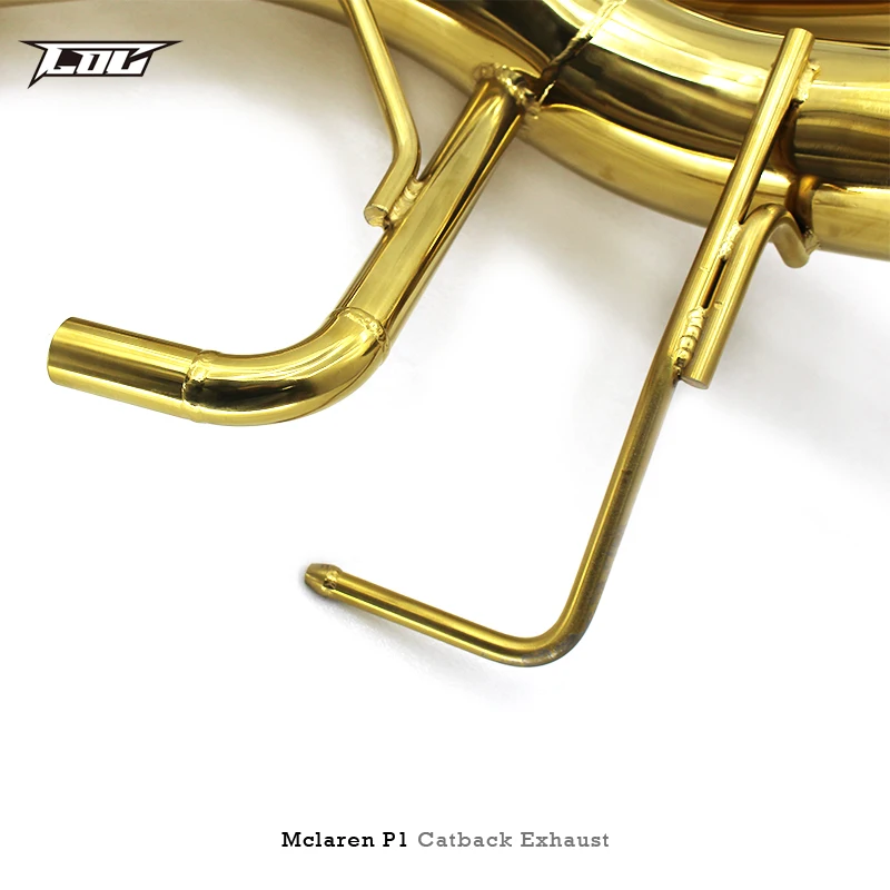 Coc Performance Racing Exhaust System For Mclaren P1 3.8 Hybrid 2013 ...