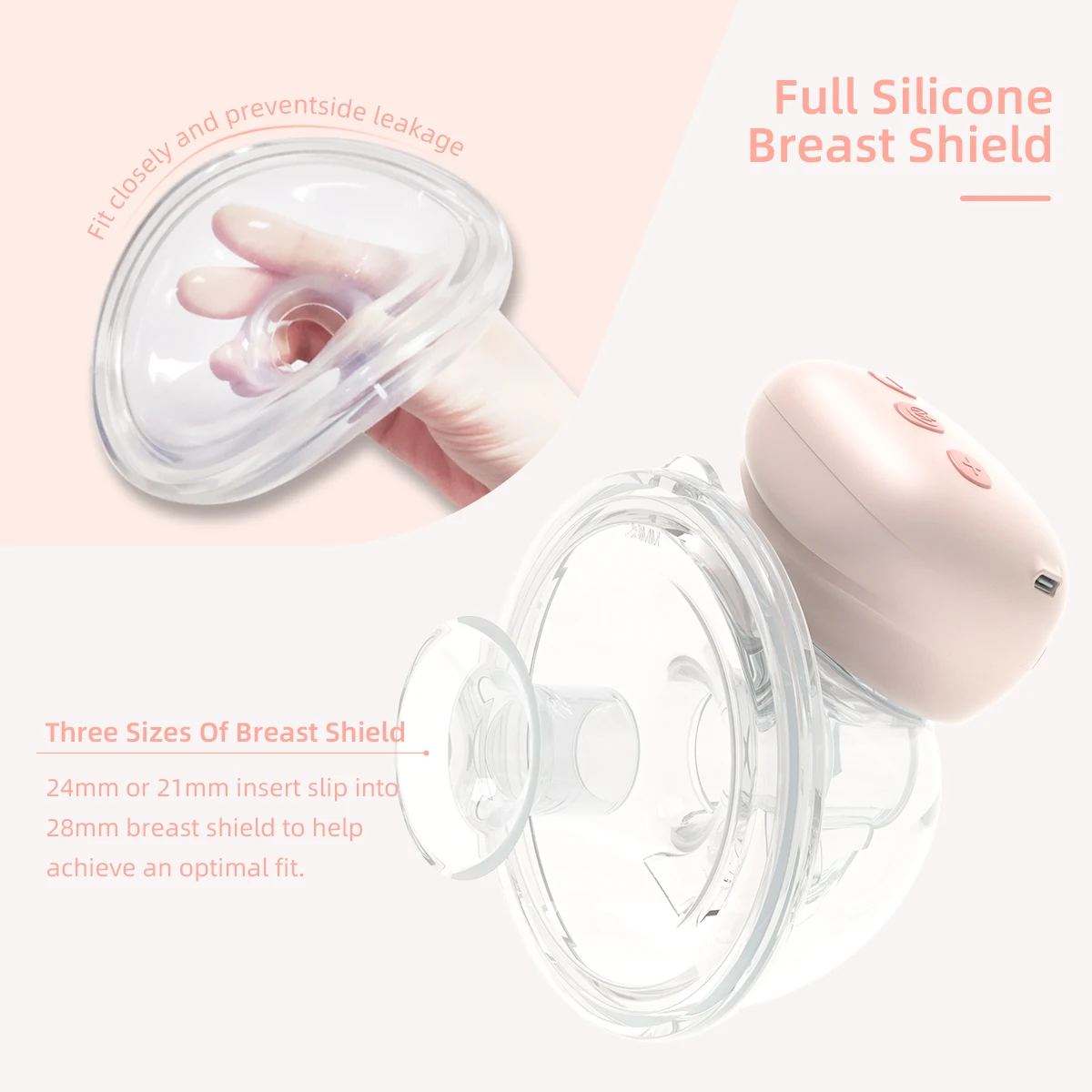 Breastfeeding Milk Extractors Pump Electric Breast Pumps Portable