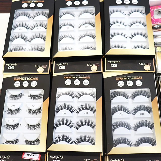 Jintong Semi-hand Made Classic Carton Box Or Customized Mink Lashes ...