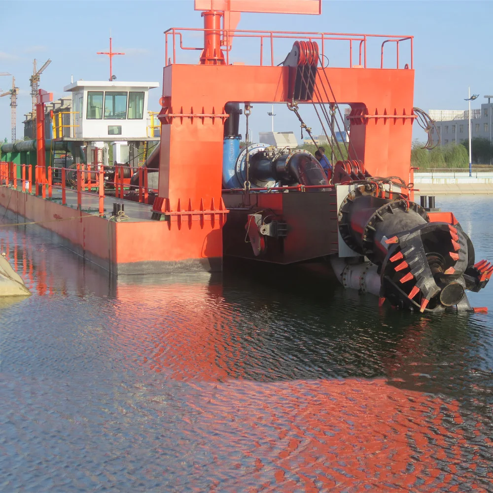 Diesel-powered Two Dredging Pumps More Than 20m Depth Cutter Suction ...