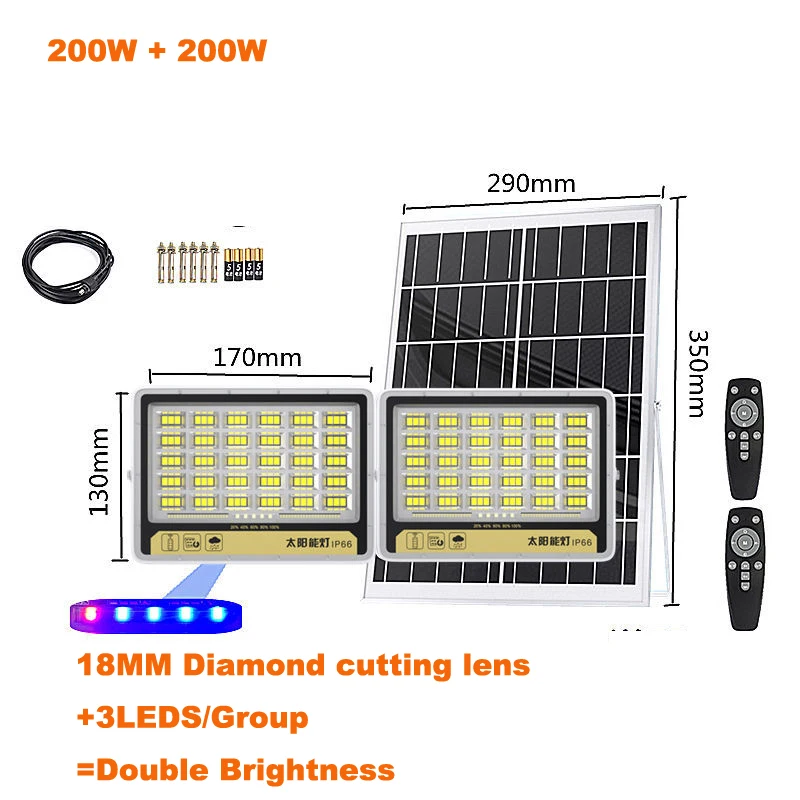 Ip65 Waterproof Outdoor Street 30w 75w 120w Reflector With Remote ...