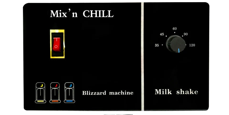 Commercial Milk Shake Fruit Ice Cream Mcflurry Blender Mixer Machine