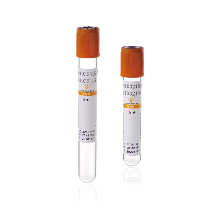 Vacutainer Blood Collection Tubes - Sterile & Disposable