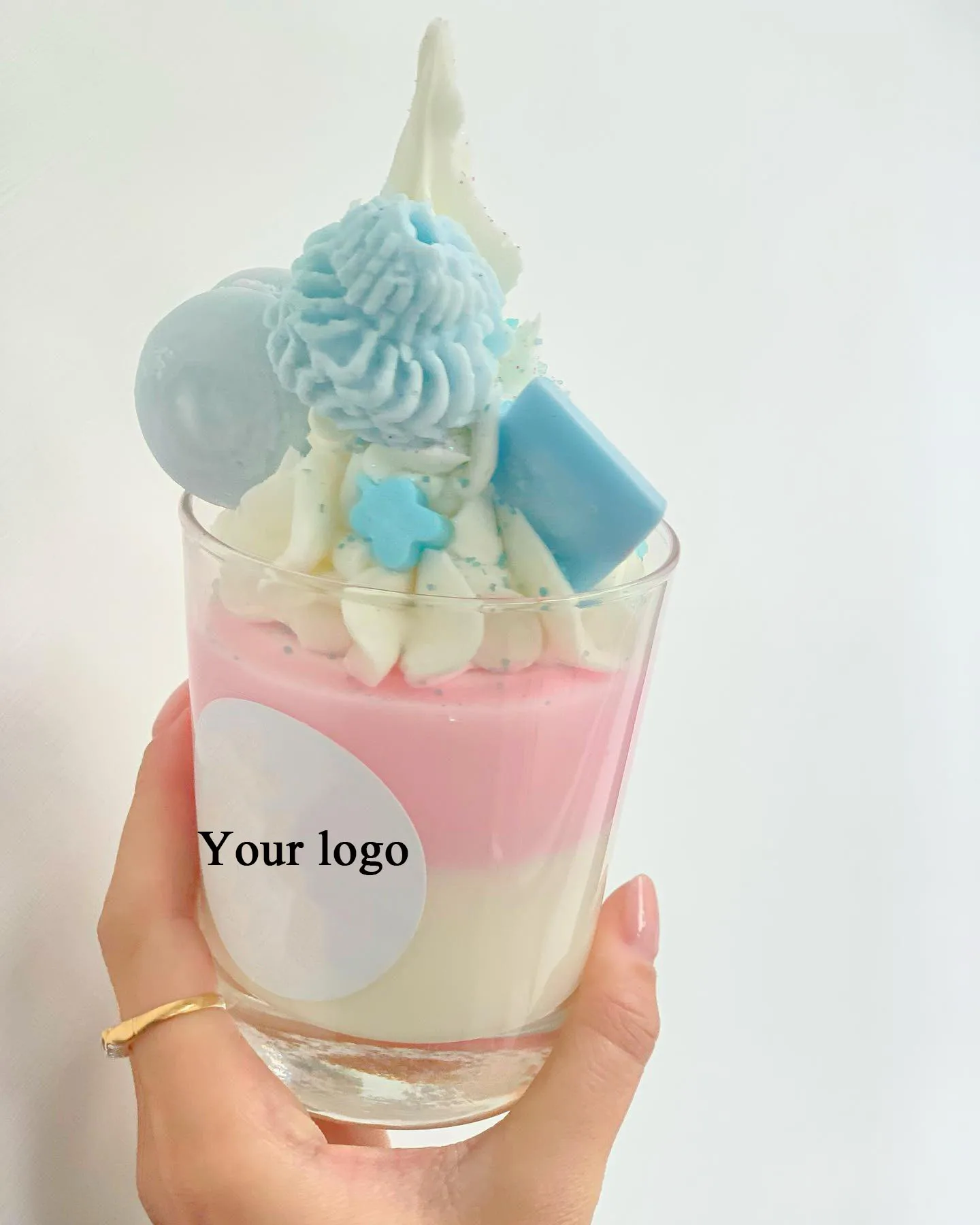 V59 Hot Customized Cream Candles - Perfect for Home Fragrance