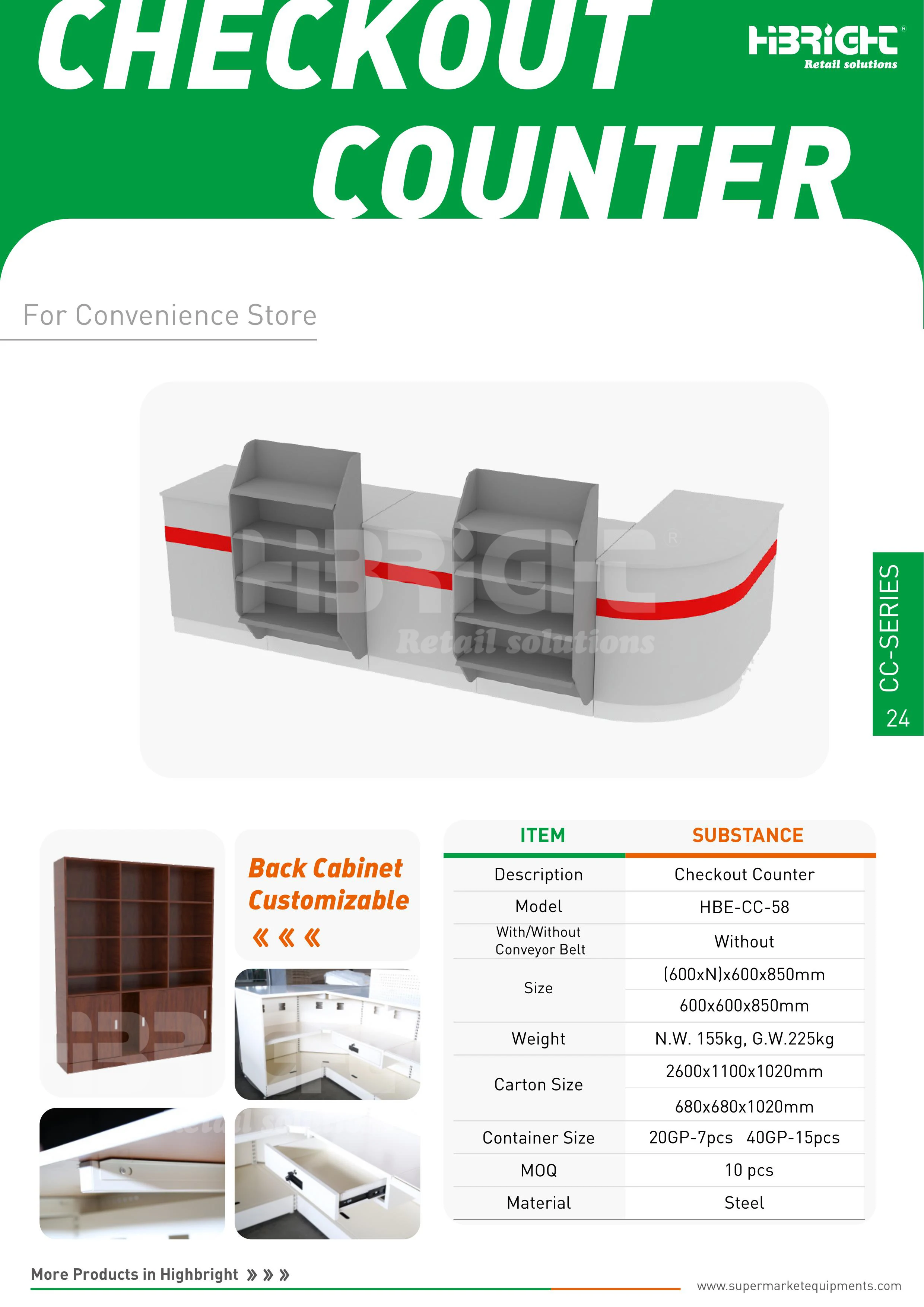 Store Shop Checkout Table Bill Counter Commercial Convenience ...