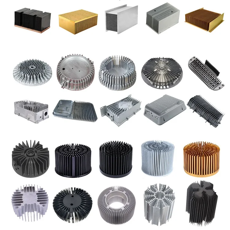 Customized Heat Pipe Aluminum Extrusion Trimming Pin Zipper Abalone For ...