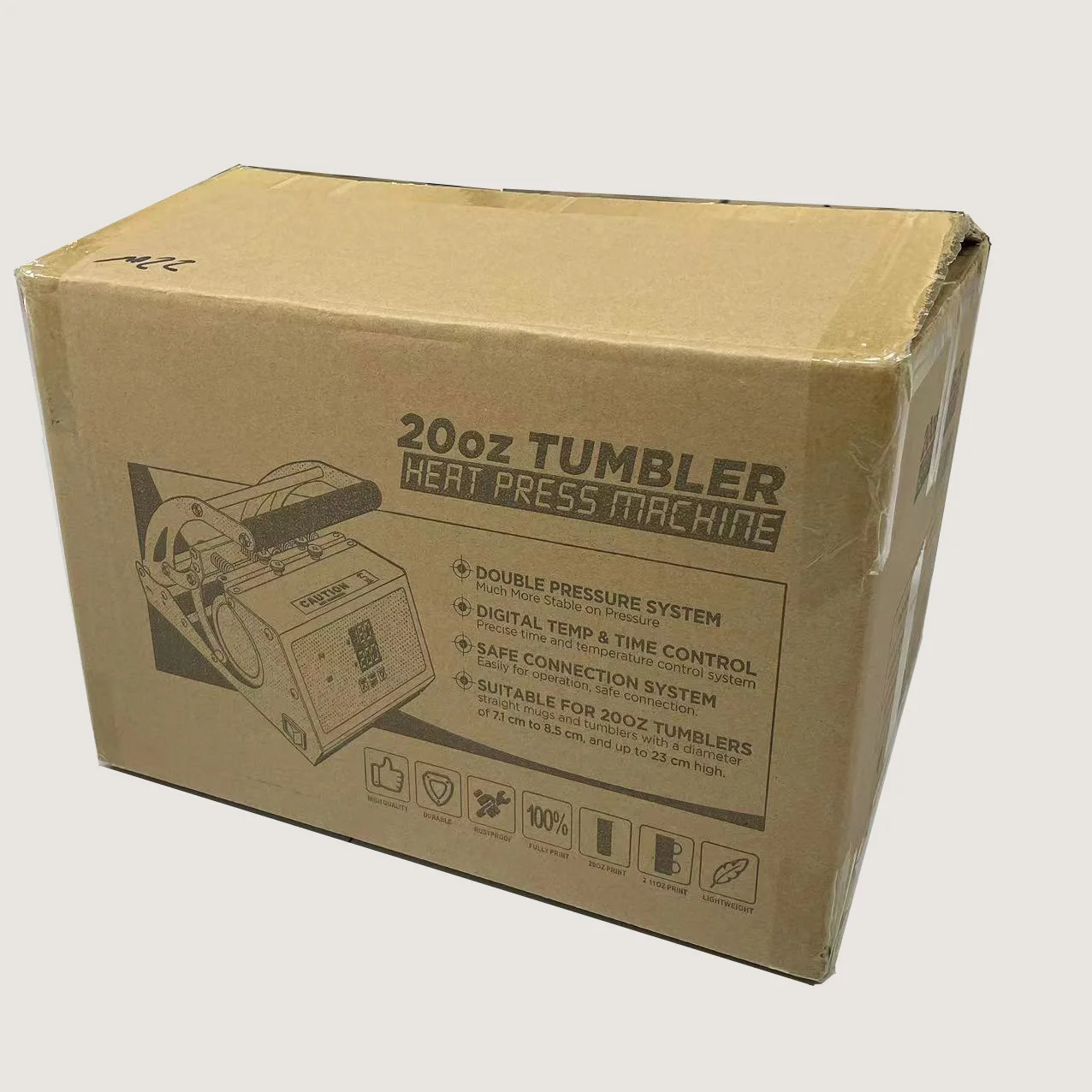 20 Oz Tumbler Press Machine Sublimation Blank Machine Usa Warehouswith ...