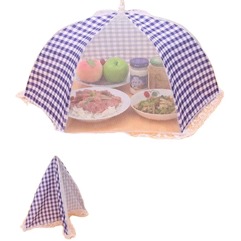Food Dish Cover Barbecue Picnic Kitchenware Kitchen Folding Net Food ...