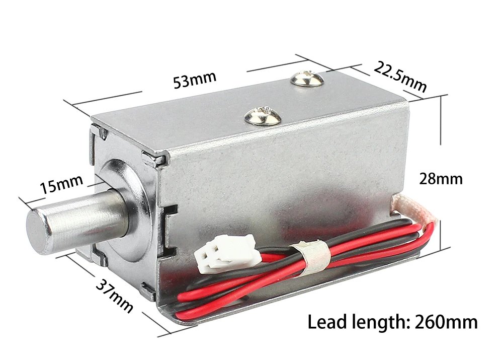 12v24v Electromagnetic Lock Electric Control Lock Mini Bolt Can Work ...