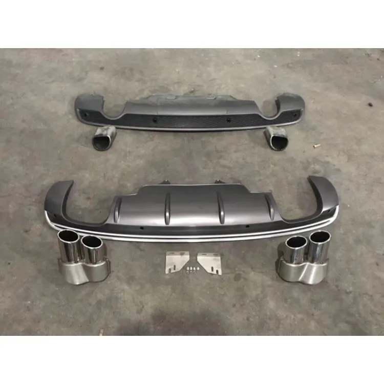 SQ5 Style Rear Diffuser for Audi Q5 - Easy Installation