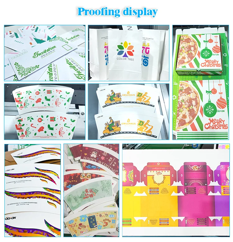 Kelier Automatic Digital Cardboard Printer - CMYK High Speed