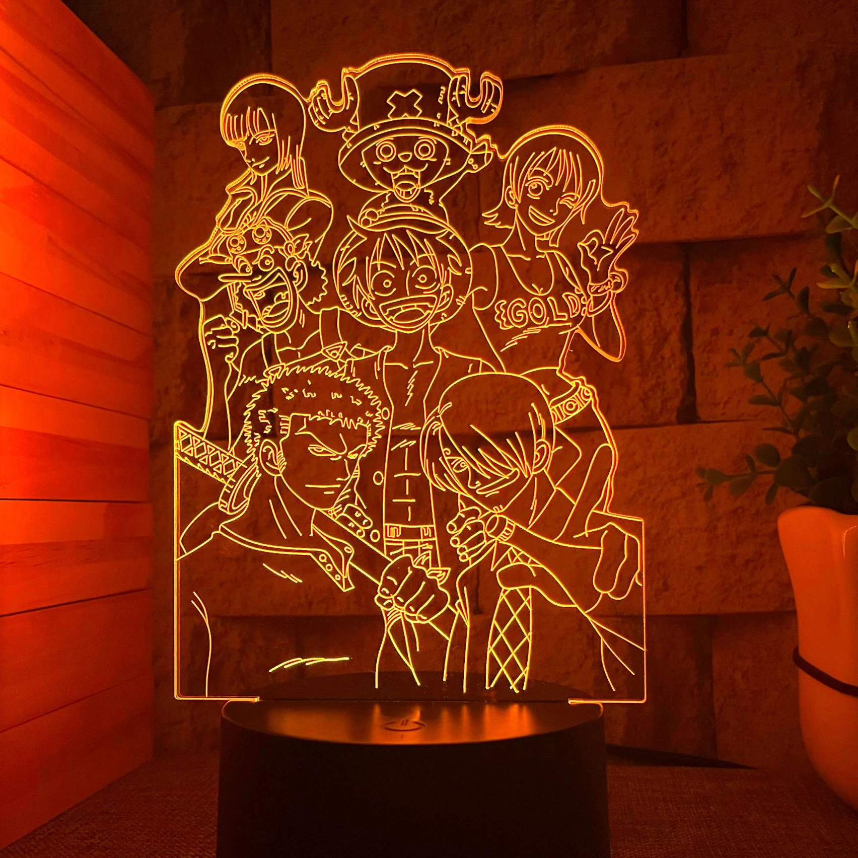 Custom Figurine Anime Led 3d Light Usb Led Night Lamp Novelty Light ...