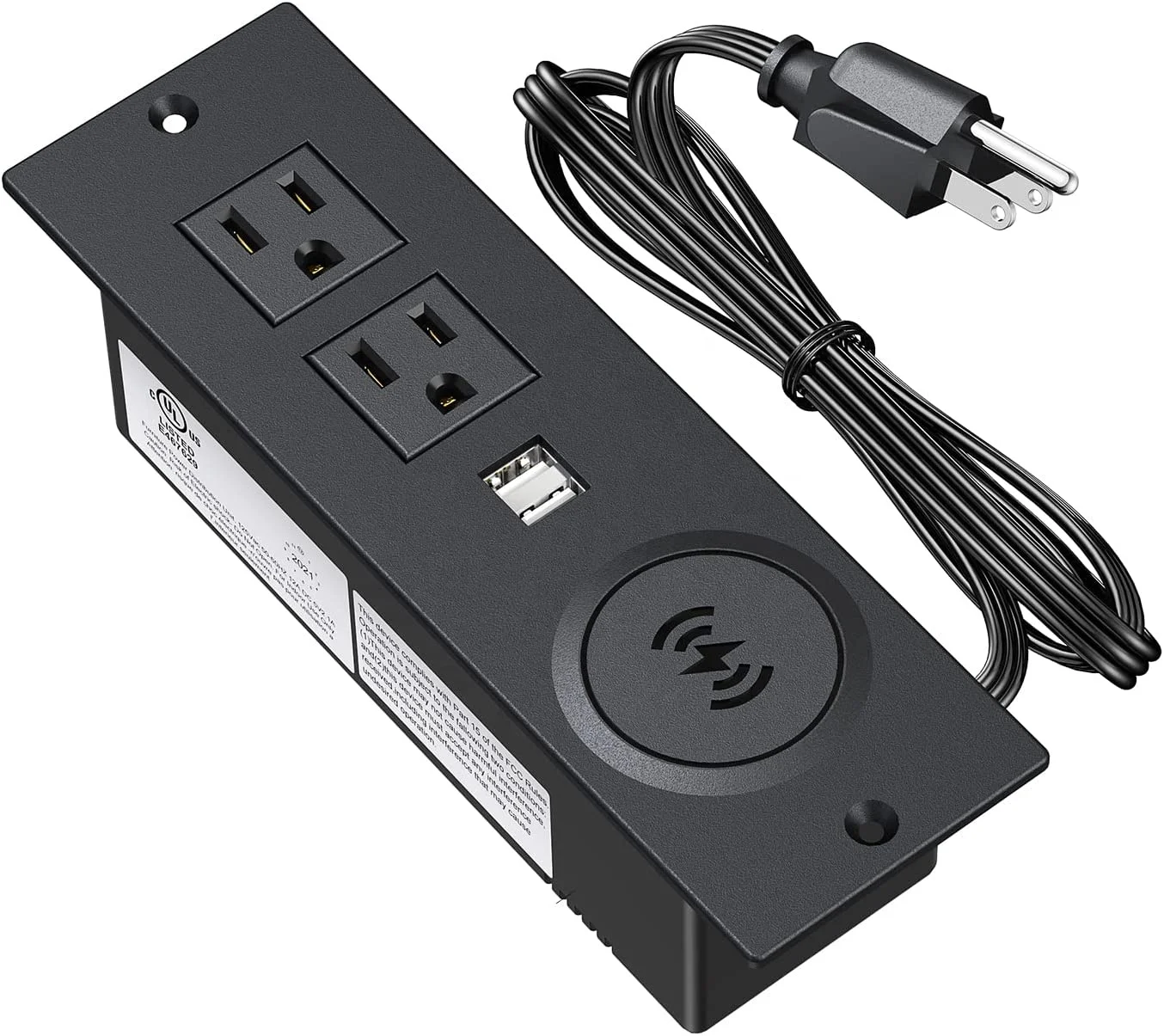 Office Furniture Recessed Power Strip With Usb Ports,Desk Outlet 10w ...
