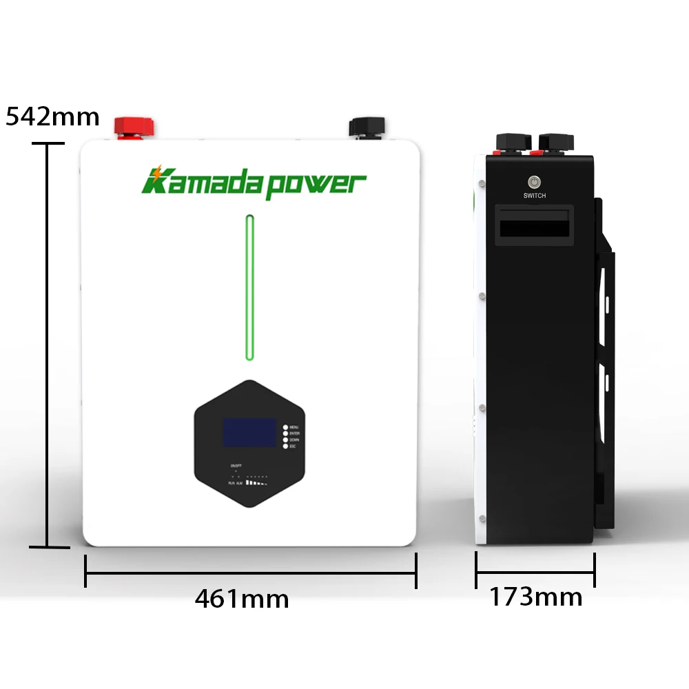 KAMADA Lifepo4 Litium Powerwall Smart 48v 100AH 200ah Lithium-ion ...
