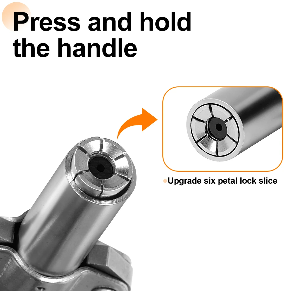 10000 PSI Grease Gun Coupler - Heavy Duty Lubrication Tool