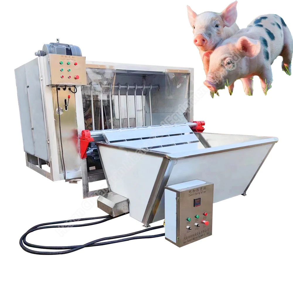 Pigs De Hairing Equipments Skin Processing Dehairer Dry Washing ...