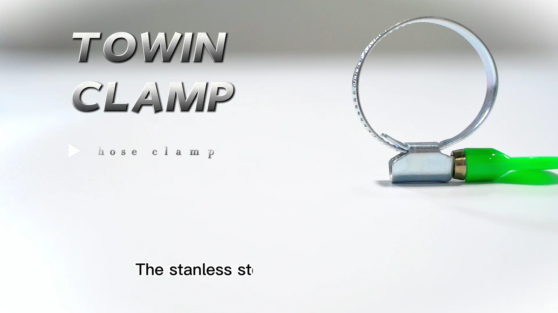 Germany Type Hollow Threaded Rod Stainless Steel Hose Clips With ...