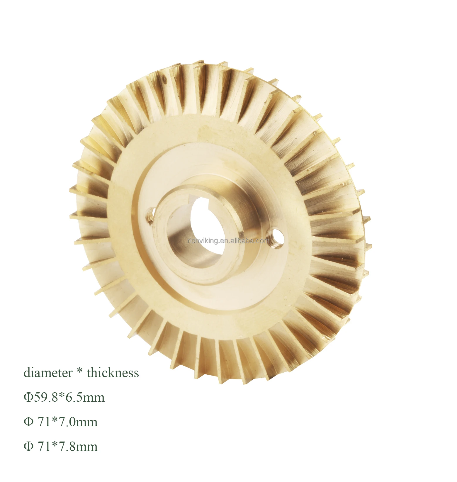 Brass Impeller for Peripheral Water Pump - Viking Quality