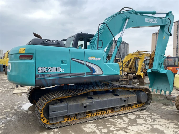 Secondhand Excavator Kobelco Sk 200 Hydraulic Crawler Excavator For ...