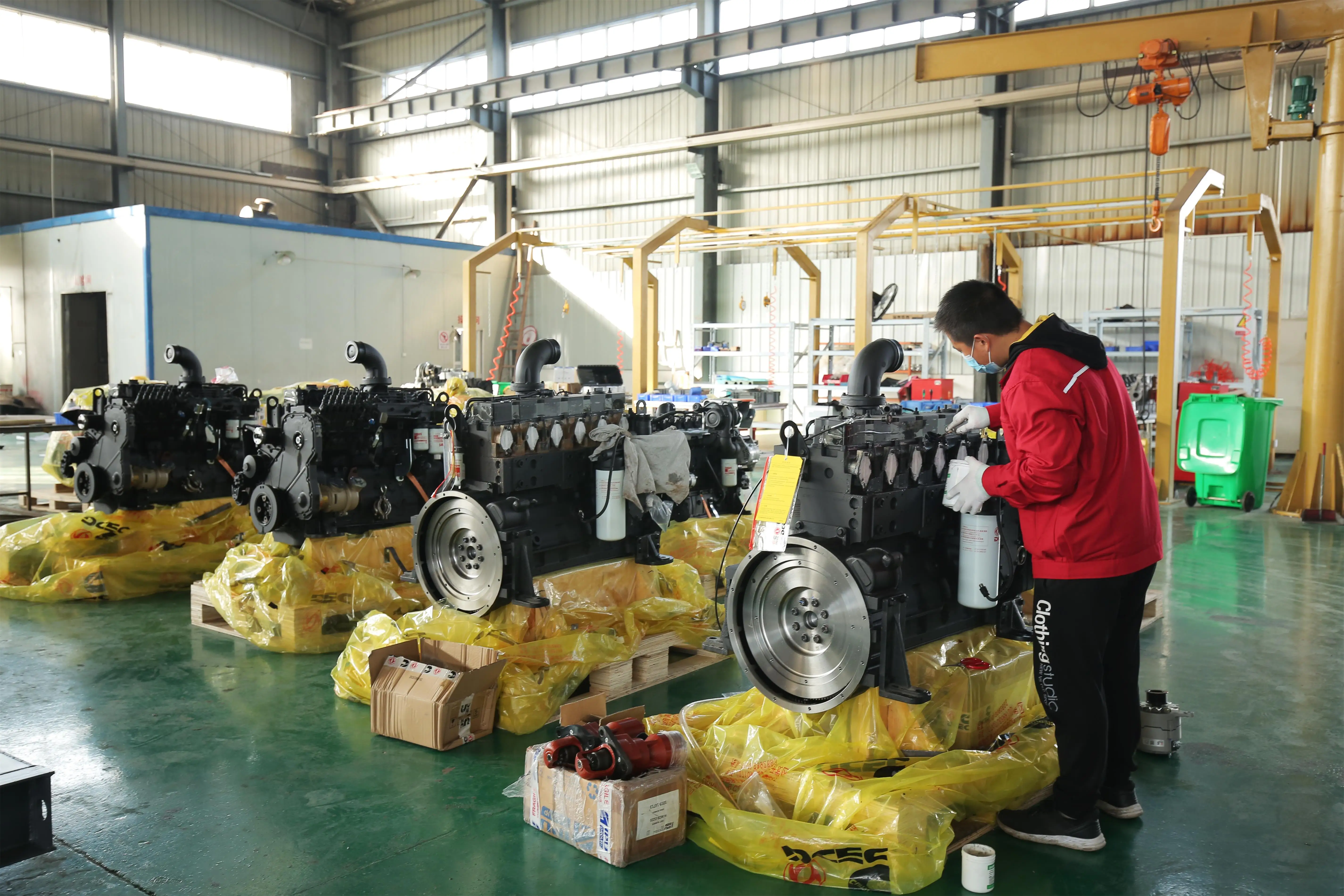 ATEX Qualified Zone II Mine Explosion Proof Diesel Engine 6LTAA9.5