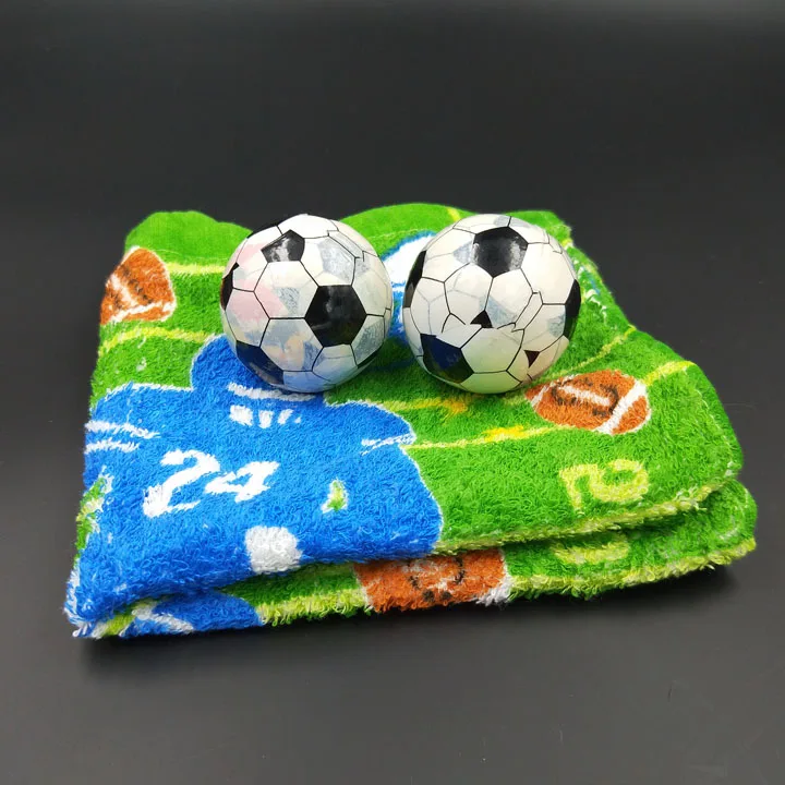 Custom Basketball Football Baseball Shape Compressed Towel 100% Cotton ...