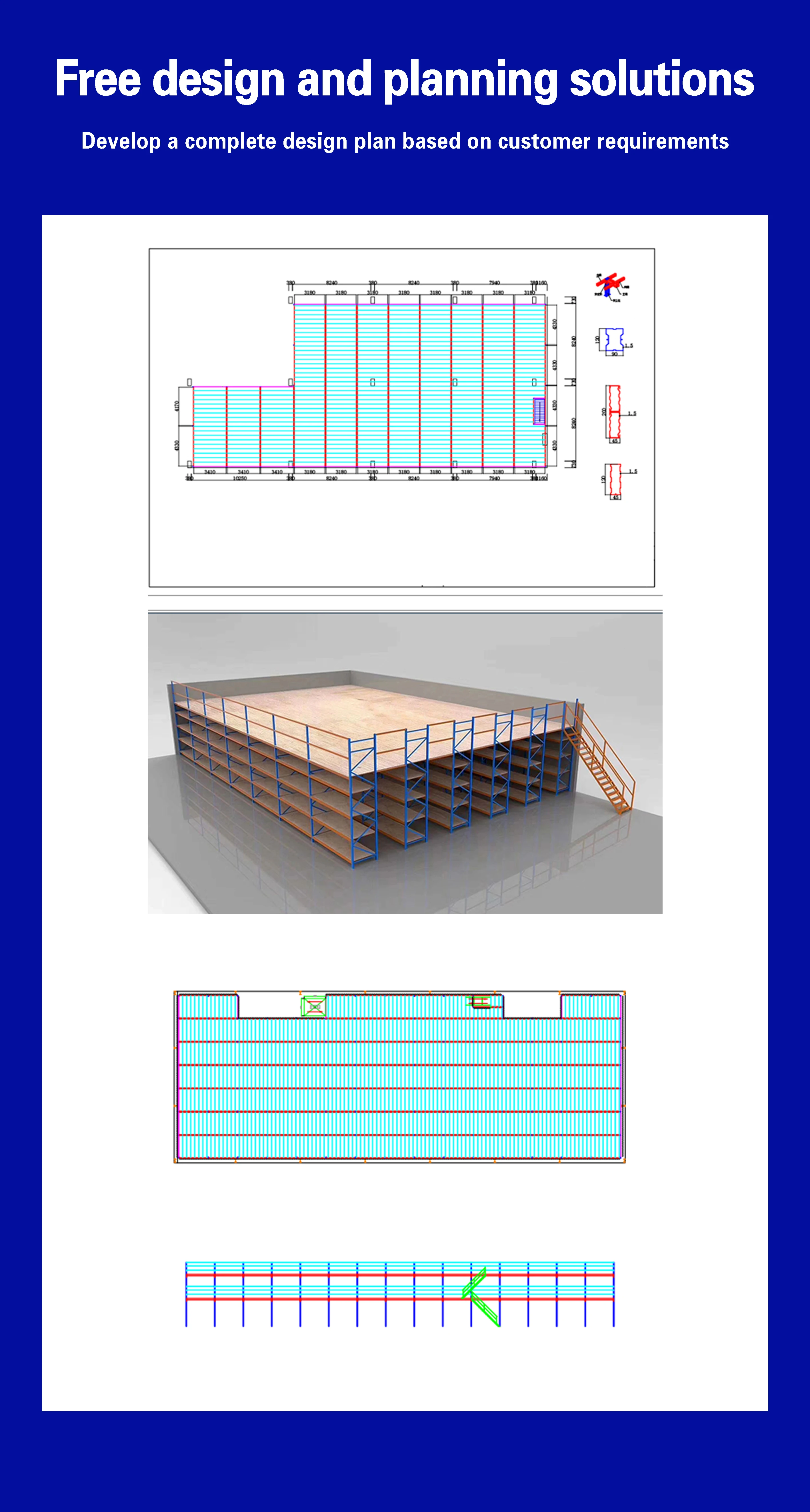 Industrial Metal Warehouse Racking 5-Light Duty Steel Shelving Systems ...
