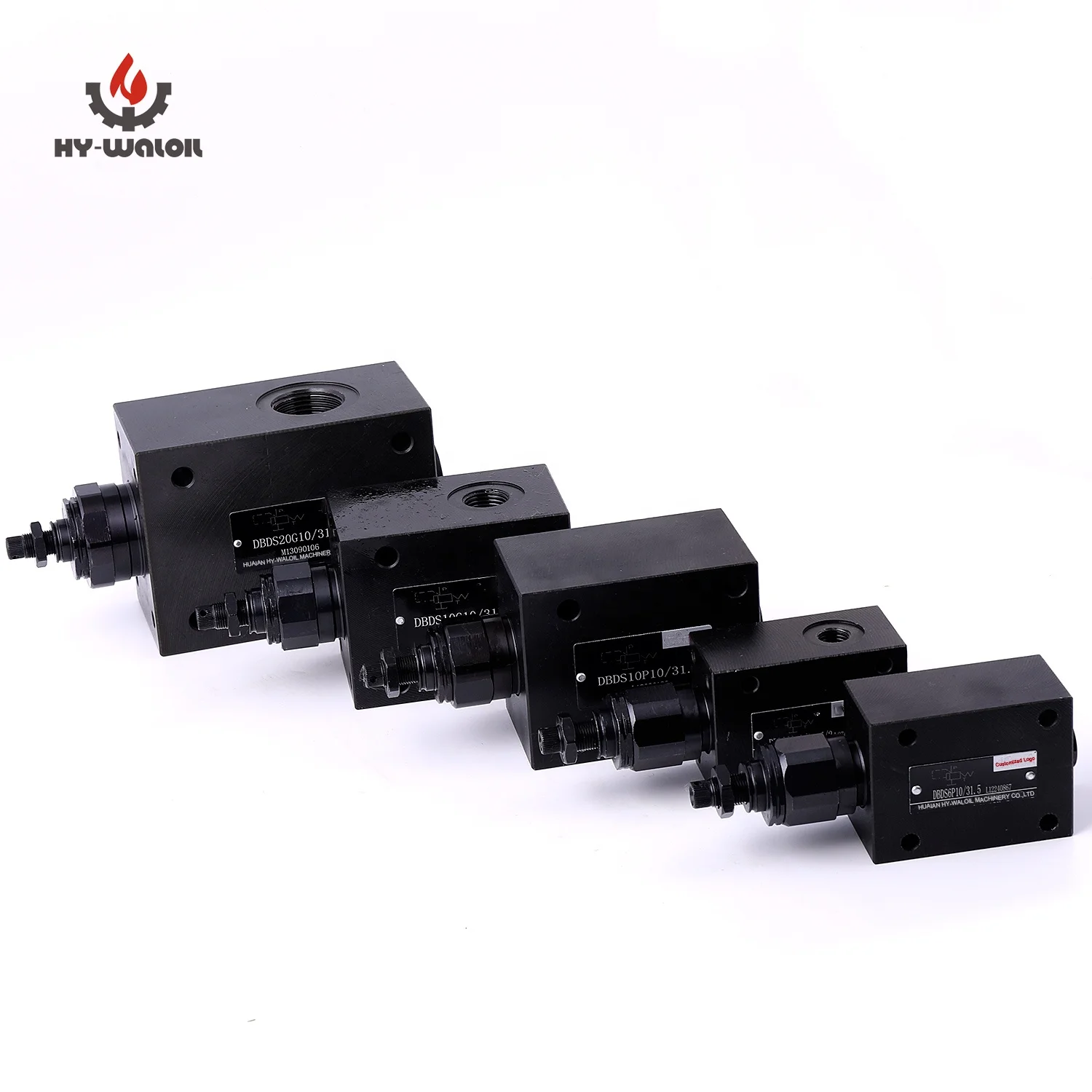 Dbd Series Direct-acting Relief Operated Pressure Cartrid Flow Control ...