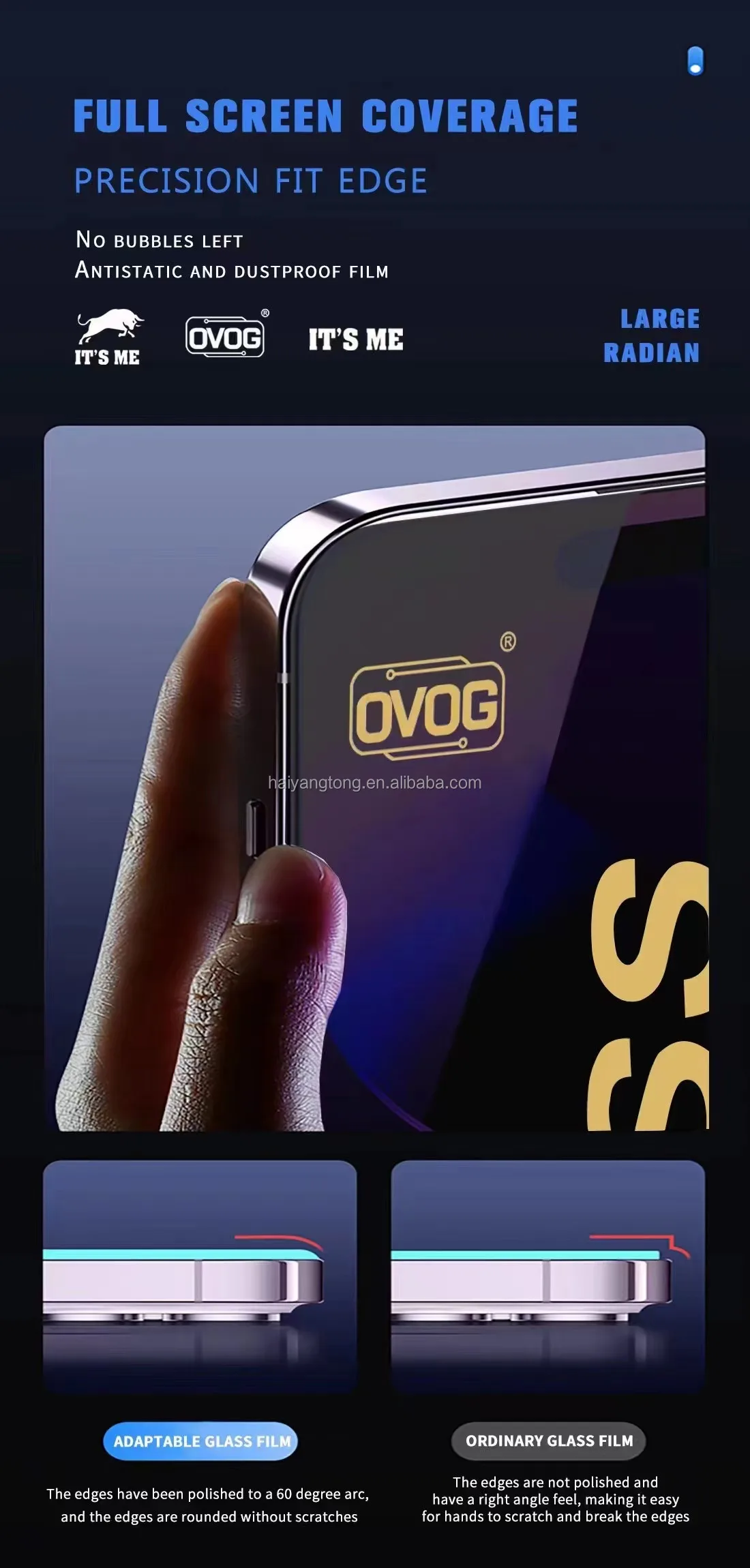 OG IT’S ME ESD Screen Protector - Premium Tempered Glass